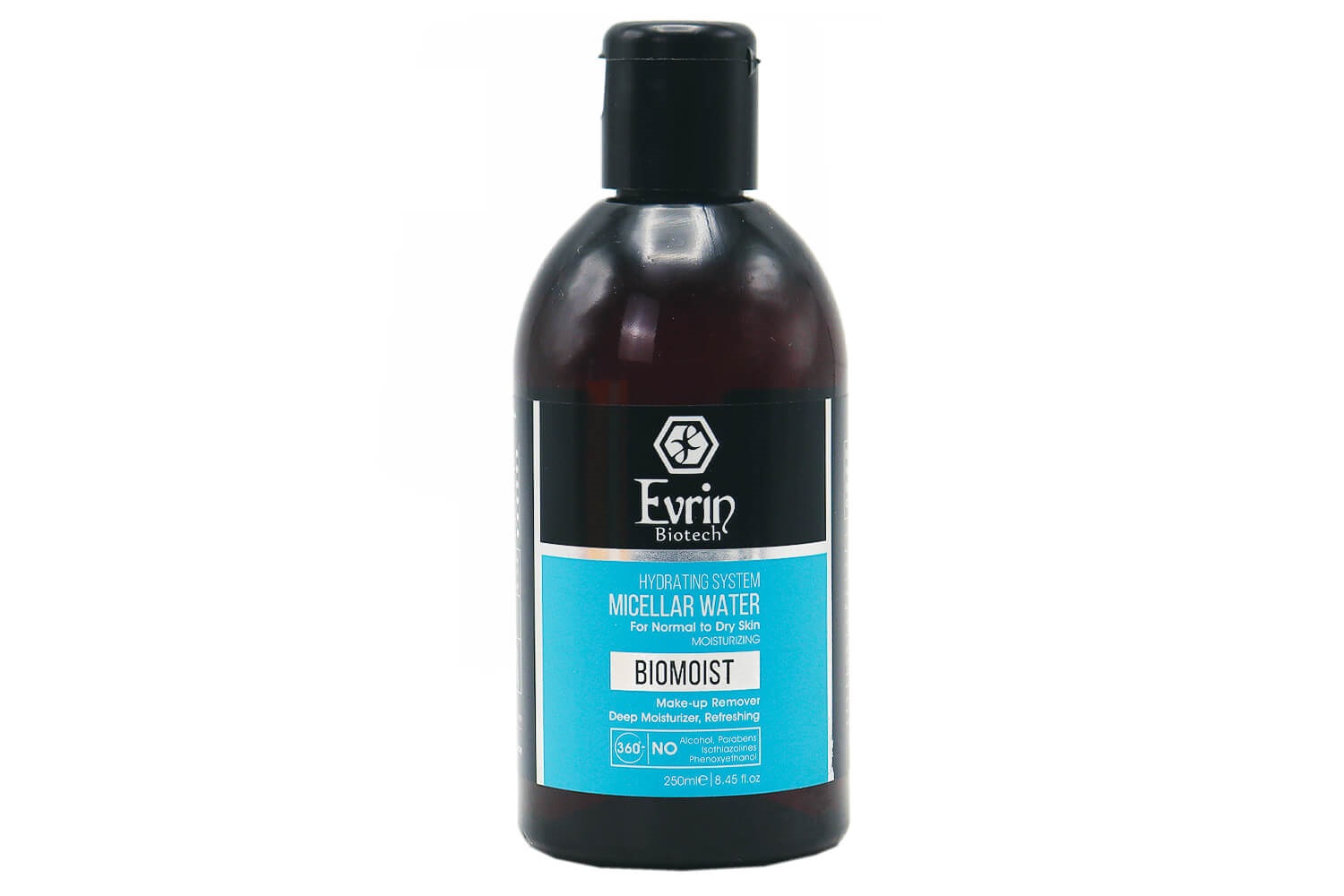 محلول پاک‌کننده آرایش و مرطوب کننده پوست معمولی تا خشک اورین 250 میلی ...